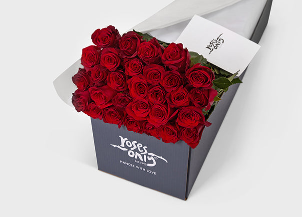 36 Red Roses Gift Box | Roses Only Singapore